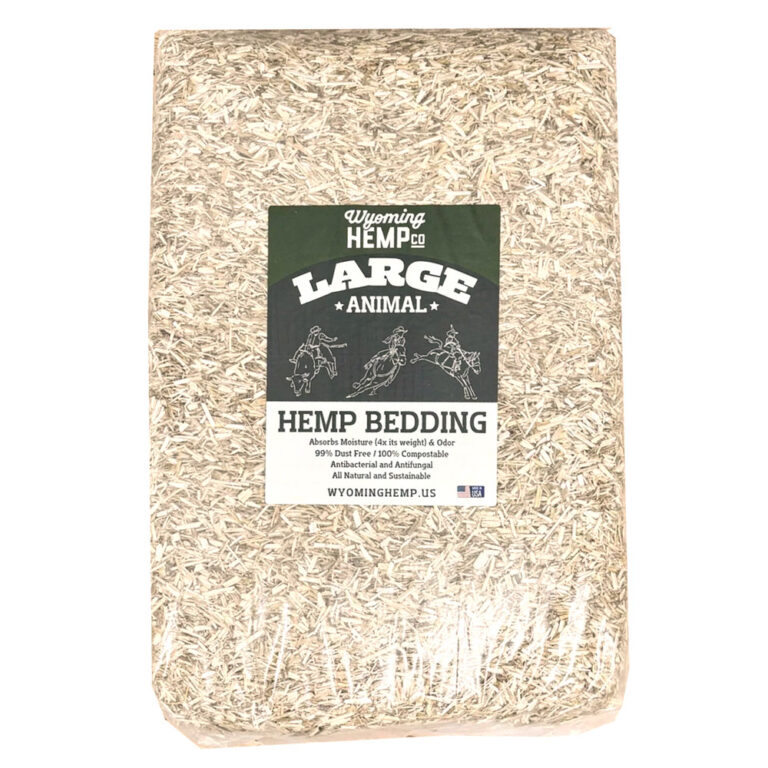 Wyoming Hemp Company Large Animal Hemp Bedding